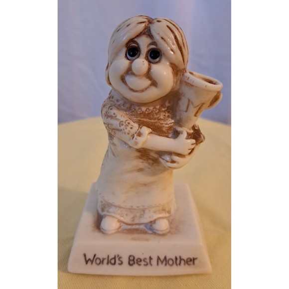 Russ | Other | Russ Berrie Figureine Worlds Best Mother | Poshmark